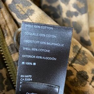 Free People | Jackets & Coats | Free People Seize The Day Leopard Print ...